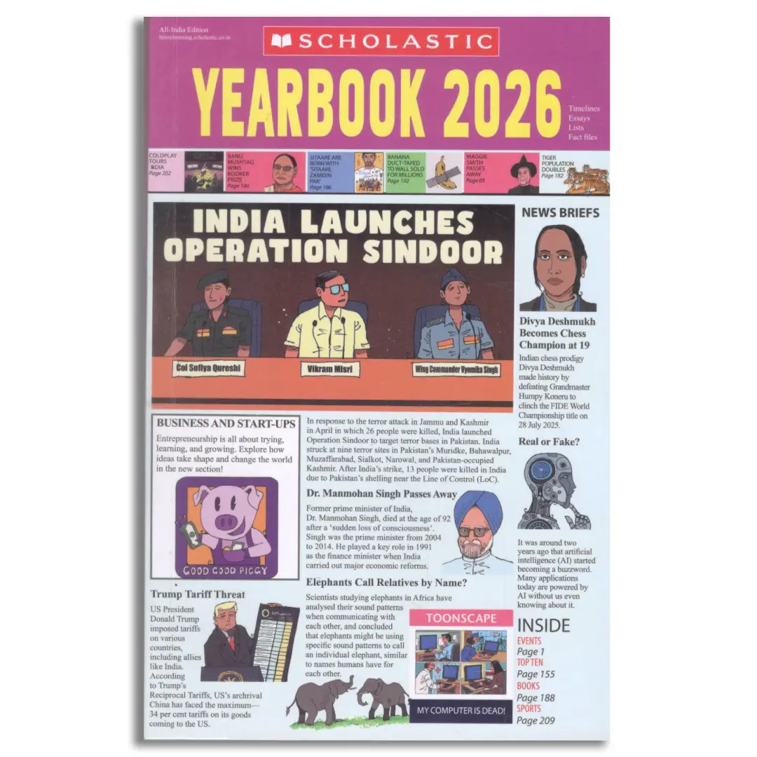 Scholastic Yearbook 2026 | Talekart.com